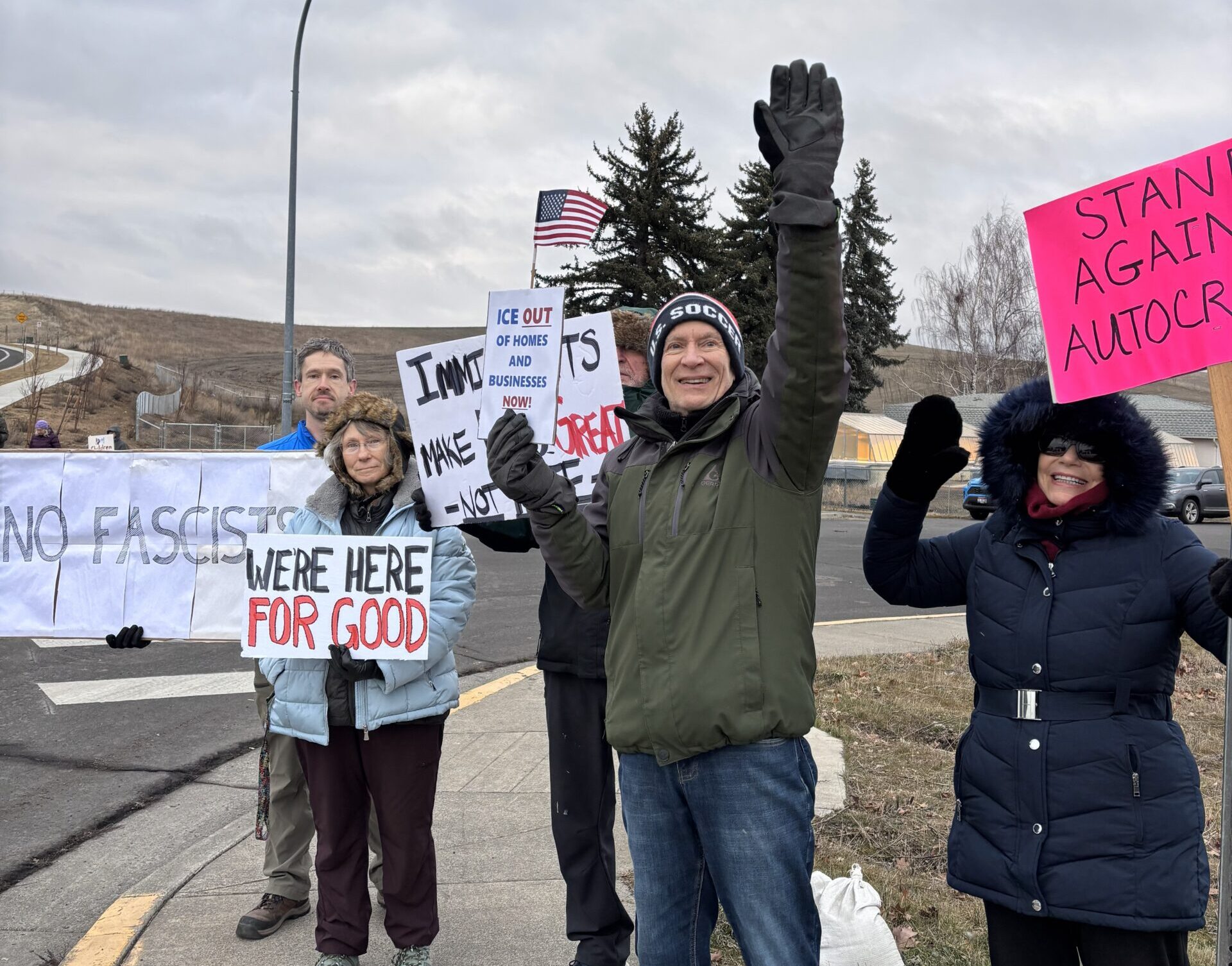 Moscow holds “ICE Out for Good” protest in solidarity with Minnesota ...